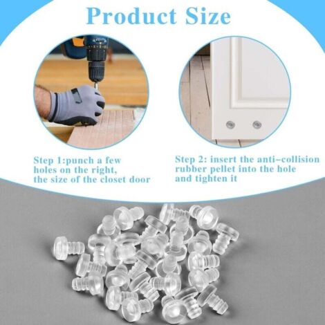 8 5mm 20x Amortisseur De Porte But e Silicone Transparent Butoir Meuble 8 5mm 20x Amortisseur De Porte But e Silicone Transparent Butoir Meuble