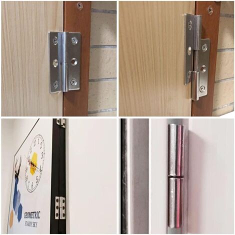 Lot de 4 Charnières à Levier en Acier Inoxydable 3" – Gauche et Droite ...