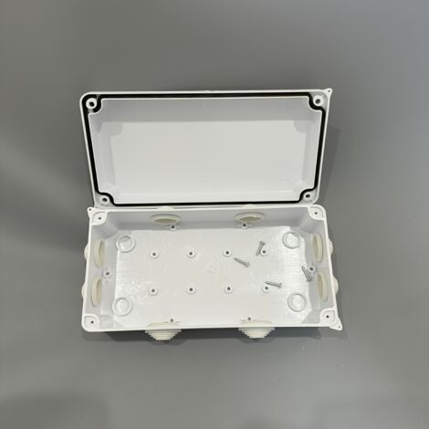 Boîte de Jonction Électrique en ABS Résistant – Coffret Transparent ...