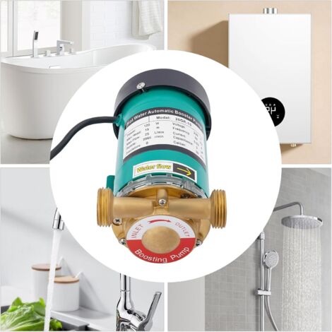 Pompe de booster 120W contrôle automatique du débit d'eau 2860r / min ...