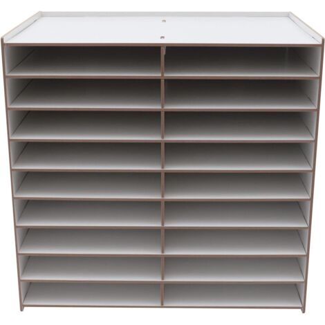 Porte - documents de grande capacité de 9 couches, tablette de bureau ...