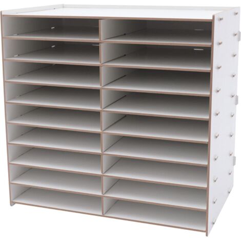Porte - documents de grande capacité de 9 couches, tablette de bureau ...