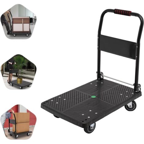 150KG Klappbar Plattformwagen Transportwagen, Klappwagen Plattenwagen ...
