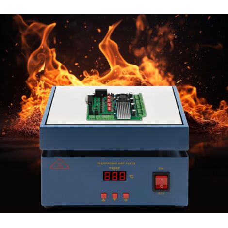 200X200 mm Mikrocomputer Elektrische Heizplatte, 220-250V Digitale LCD ...
