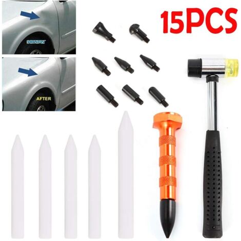 15PCS Car Dent Fix Tools Beulen-Reparatur-Hammer Beulen Satz ...