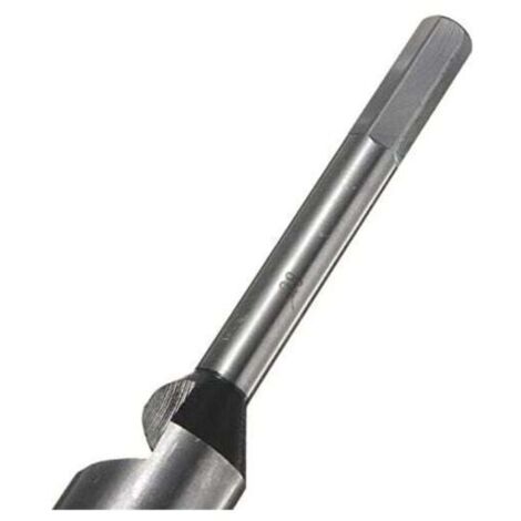 16×460mm Hex Shank Point Brad Point Foret Tarière Foret Spirale Bois ...
