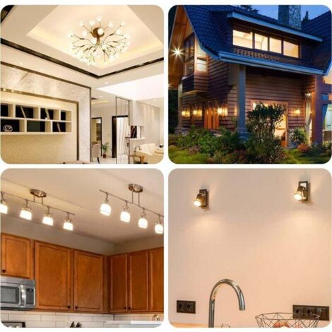 FOREHILL Base à deux broches, G4, GU5.3, G6.35, GY6.35, GX5.3 MR16, GZ4 ...