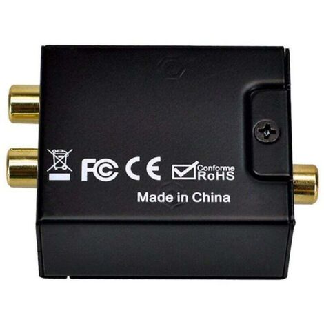 Digital-Analog-Audio-Wandler, Koaxial-optischer Digital-, Koaxial ...