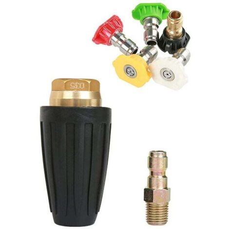 Hochdruck-1/4"-Rotationsturbodüse mit Schnellanschluss ...