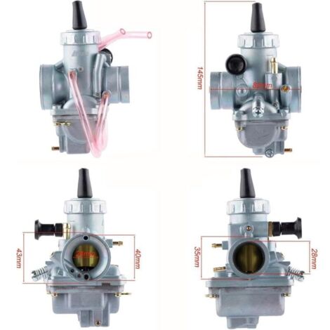 DT125 VM24 28mm Motorradvergaser, 28mm Vergaser für Yamaha DT125 RX125 ...