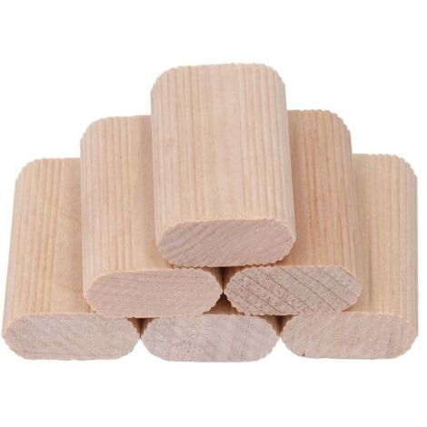 50 Stück Domino-Zapfen-Buchenholz-Dübel, Buchenholz ...
