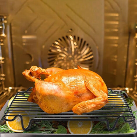 Grille de rôtissage pour dinde, insert pour rôtissage au four, idéal ...