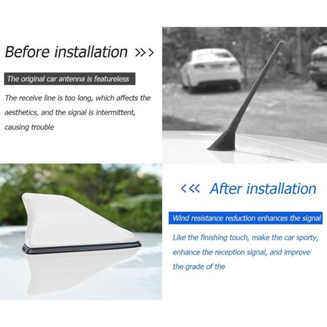 Décoration D'antenne de Toit D'aileron, Requins Voiture Couverture D ...