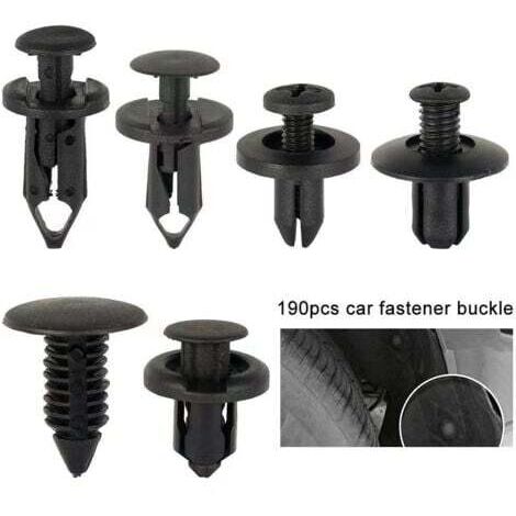 190 Piece Automotive Retaining Clips and Fastener Removers - 6 Most ...