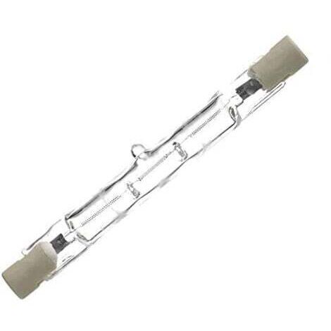 Lot de 8 Ampoule stylo halogène R7S 118 mm 300 W à intensité variable ...