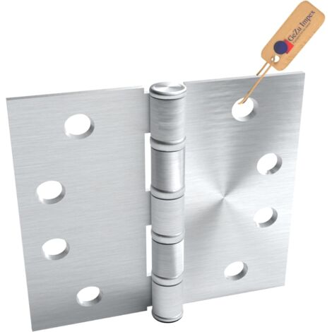 GeZu Impex Door Hinge 90 x 90 Electroplated Heavy Duty Internal Timber ...