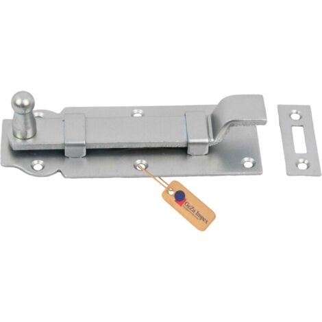 GeZu Impex Latch cranked 120 x 45 mm Window Latch with Strike Plate ...