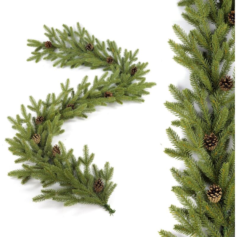 SONIC Weihnachts-Kiefernzapfengirlande