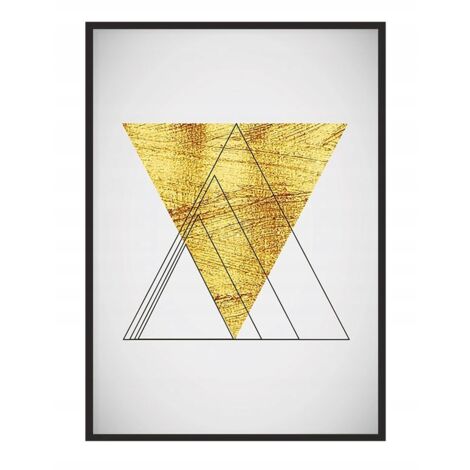 Bildplakat im Rahmen 33x43 cm Geometrie P1726