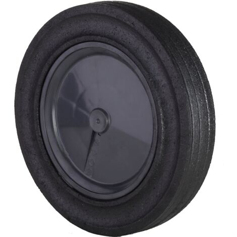 Ruota per contenitore rifiuti in gomma, diametro 250mm