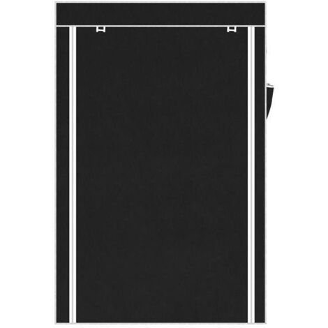 Placard Portable Organisateur de Rangement Penderie Rack à Vêtements ...