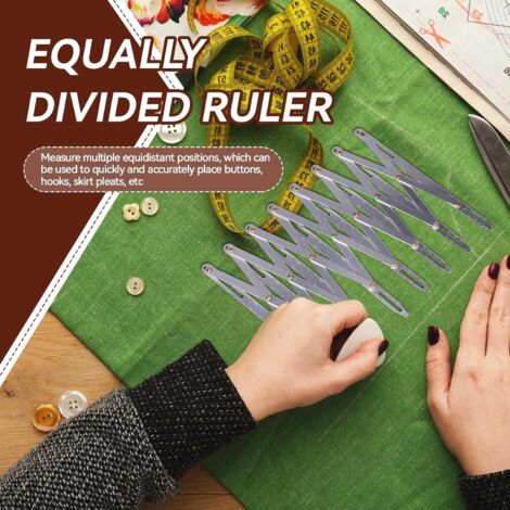 Jauge de Couture Extensible, 16cm/6.3in règle égale réglable ...