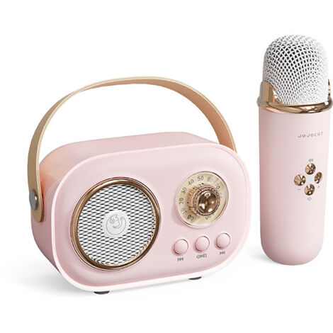 Mini machine à karaoké - Pour enfants et adultes, set karaoké mignon ...
