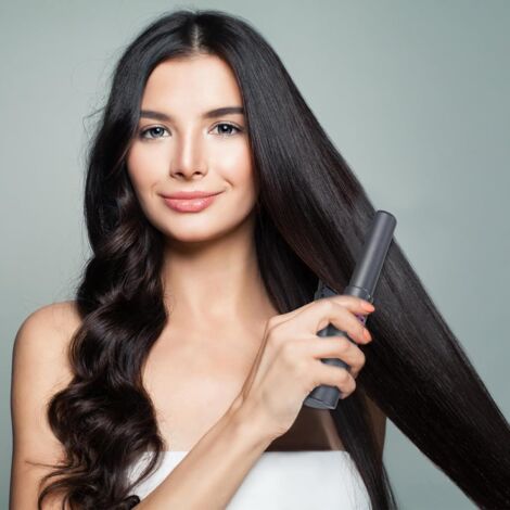 Fer à friser - Portable, sans fil, rechargeable, Pour lissage des cheveux