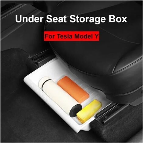 Unter-Sitz-Aufbewahrungsbox für Tesla Model Y – versteckter Stauraum ...