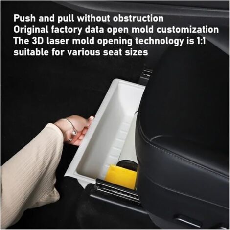 Unter-Sitz-Aufbewahrungsbox für Tesla Model Y – versteckter Stauraum ...