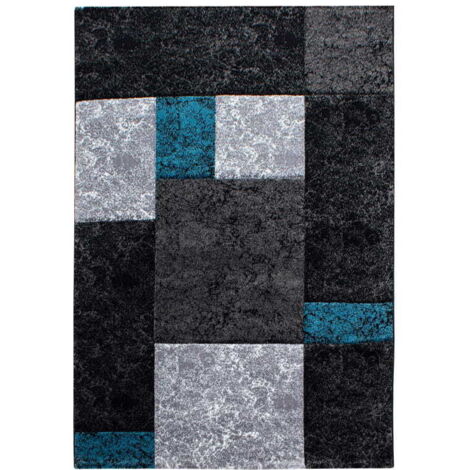 Ayyildiz Tapis Moderne - Géométrique - Abstrait Design - Tapis Flottant ...