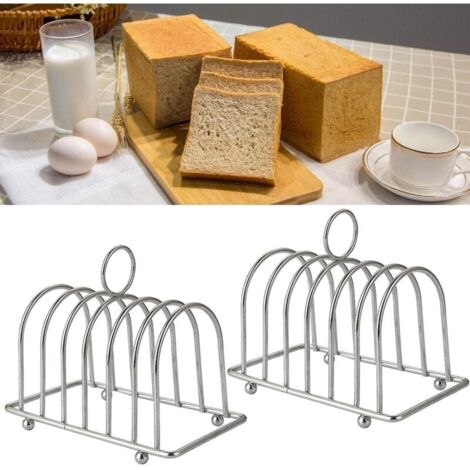 Bread Rack Non-deformable Loop Carry Handle Non-stick Ball Feet Rust ...