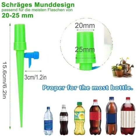 24Pièces Irrigation Goutte à Goutte Kit,Arroseur Automatique Plantes,d ...