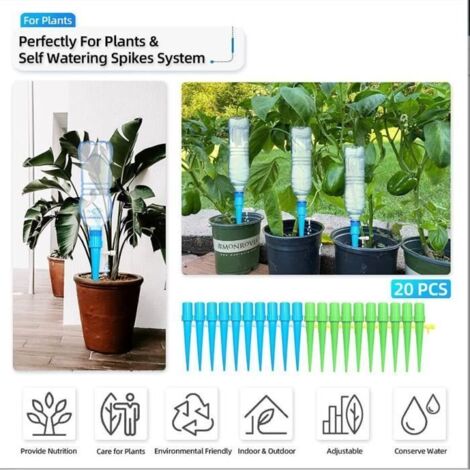 24Pièces Irrigation Goutte à Goutte Kit,Arroseur Automatique Plantes,d ...