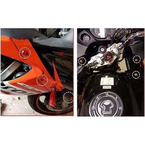 137 Pièces Kit De Boulons De Corps De Carénage De Moto