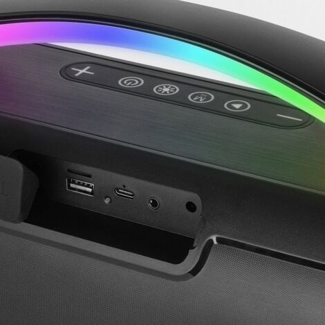 Enceinte Bluetooth - Mars Gaming - MS-PULSE - 50W RMS - Ultra-Bass ...