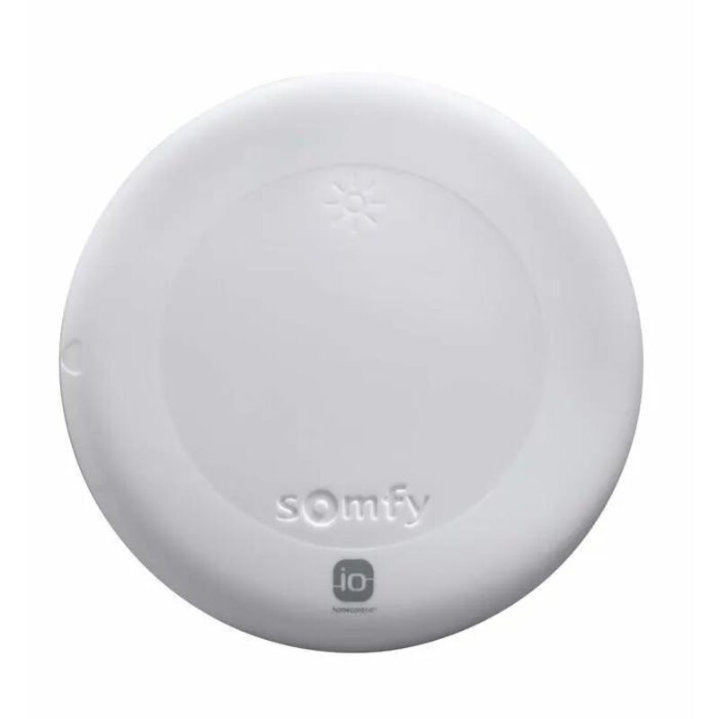 Somfy Sensor de radiación solar blanco resistente IP34