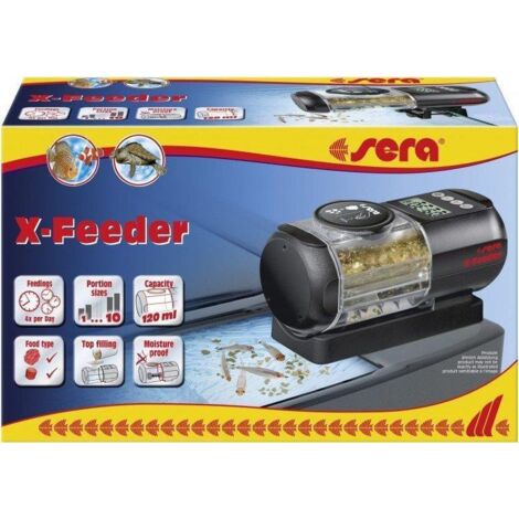Sera X Feeder distribuidor automático de alimento para acuario 120 ml
