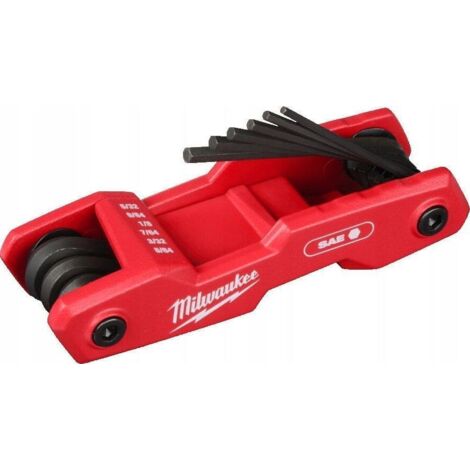 Milwaukee Llave Allen compacta de aluminio 9 piezas