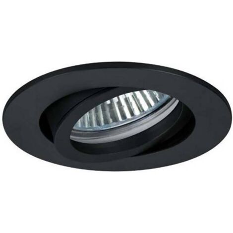 Brumberg 6308 0063.08 Foco empotrable negro mate aluminio