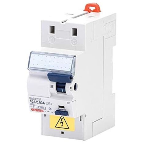Gewiss Interruptor Diferencial 2P Blanco 40A 30mA