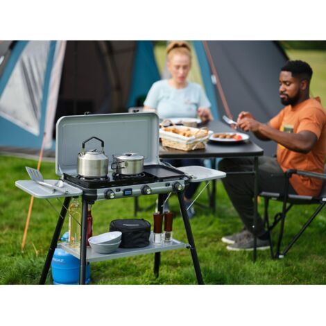 Cocina camping Campingaz Camping Kitchen 2 gris 2 quemadores