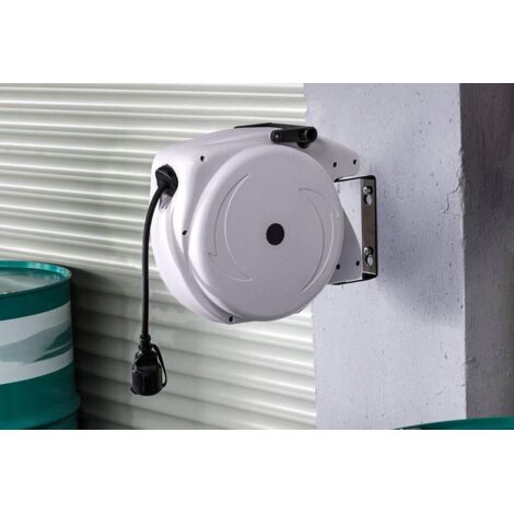 Enrollador de cable automático AS-Schwabe gris antracita