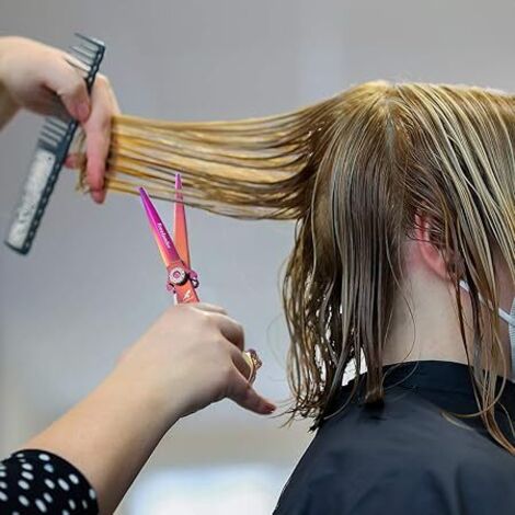 Tijeras de corte de cabello de 6 pulgadas, tijeras de peluquería ...