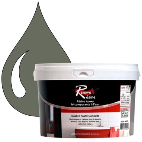 Peinture Résine - RAL 7023 - Gris béton - 0,5L - Finition Mat - Universel