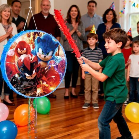 Pinata Sonic The Hedgehog Pinata de Sonic The Hedgehog,piñata Sonic The ...