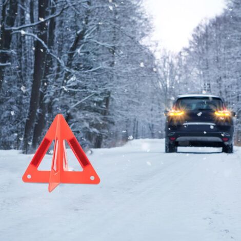 Triangle de Signalisation Routière Réfléchissant en Plastique Robuste 1 ...