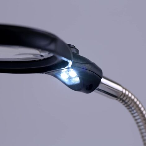 Loupe à Souder avec Lampe à LED, Loupe sur Support mains Libres Aider ...