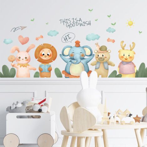 Stickers muraux de décoration de chambre d'enfant, stickers muraux de ...