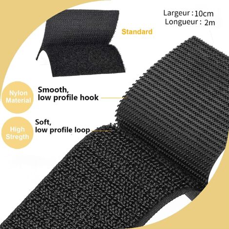 10cm de Large et 2M de LongScratch a Coudre pour les Tissus et les ...